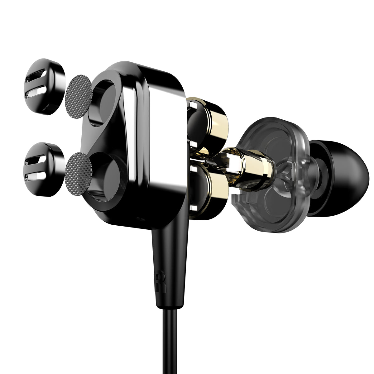 DT800 Hi-Res Quad Driver Headphones Balanced Armarture In Ear-Uiisii ...
